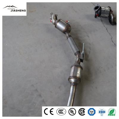 China 17 Volkswagen Jetta OEM Quality Catalytic Converter 409 Stainless Steel Direct Fit for sale