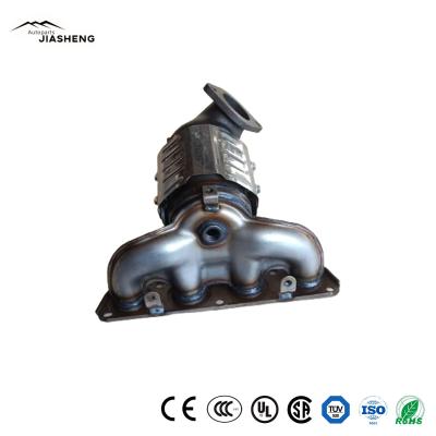 China Euro V Metallic Catalytic Converter 409 Stainless Steel for Automotive Exhaust System for sale