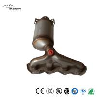 China Volkswagen Lavida Direct Fit Catalytic Converter 409 Stainless Steel Petrol Engine for sale