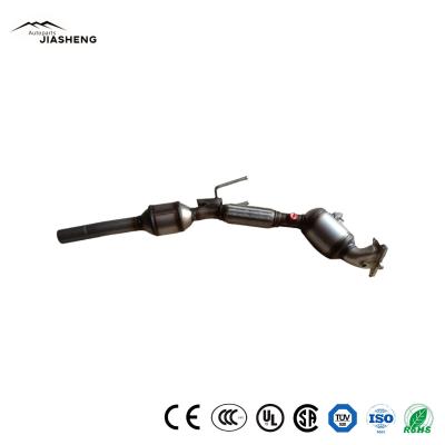China 17 Santana Auto Catalytic Converter 409 Stainless Steel Direct Fit Exhaust Catalytic Converter for sale