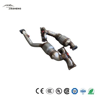 China BMW E60 Euro 5 Catalytic Converter 409 Stainless Steel Direct Fit Exhaust System for sale