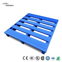 China Customized Heavy Duty Galvanized Steel Pallet 1100x1100mm 2000kg Load Capacity for Warehouse Storage for sale