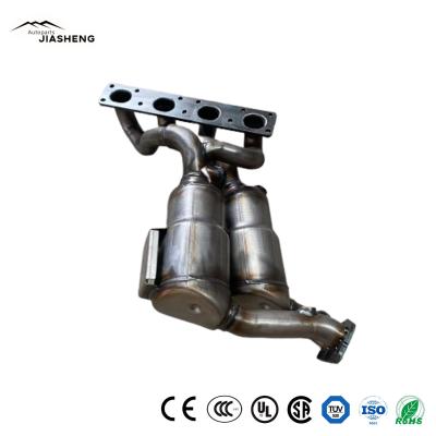 China BMW 320 Direct Fit Catalytic Converter 409 Stainless Steel Petrol Euro III VI for sale