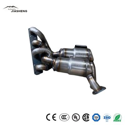 China BMW 320 Direct Fit Catalytic Converter 409 Stainless Steel Exhaust Manifold Euro V for sale