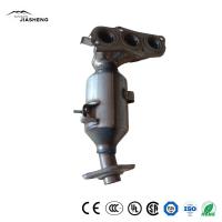 China Byd F0 Direct Fit Catalytic Converter 409 Stainless Steel Euro III-VI Petrol for sale