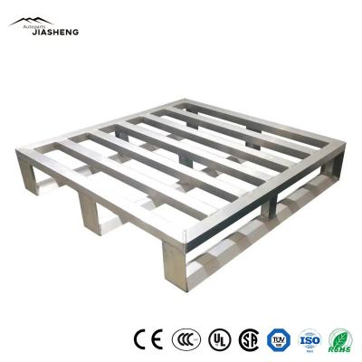 China Customizable Heavy Duty Steel Aluminium Pallet 1100x1100mm 2000kg for Pallet Racking for sale