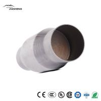China 3 Inch Inlet Outlet Universal Fit Catalytic Converter 409 Stainless Steel Direct Fit Exhaust Manifold Catalyst for sale