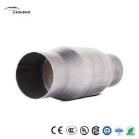 China 3 Inch Universal Catalytic Converter 409 Stainless Steel Direct Fit for Petrol Engines for sale