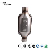 China 2.5 Inch Universal Catalytic Converter 409 Stainless Steel OEM Quality for Petrol Engines for sale