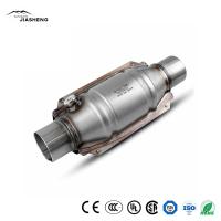 China Universal 2.25 Inlet Outlet Direct Fit Catalytic Converter 409 Stainless Steel for Automotive Exhaust for sale
