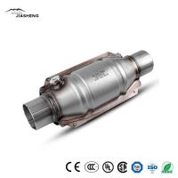 China Universal 2.25 Inlet Outlet Direct Fit Catalytic Converter 409 Stainless Steel for Automotive Exhaust for sale