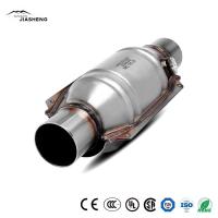China Universal 2.25 Inlet Outlet Direct Fit Catalytic Converter 409 Stainless Steel for Automotive Exhaust for sale