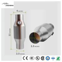 China 2.5 Inch 409 Stainless Steel Catalytic Converter Direct Fit for Petrol Engines Euro V VI for sale
