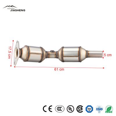 China Toyota Prius 1.8L Euro V Metallic Catalytic Converter 409 Stainless Steel Direct Fit for sale