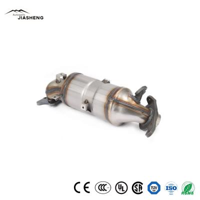 China Direct Fit Exhaust Manifold Catalytic Converter for Honda Civic 1.8L 409 Stainless Steel for sale
