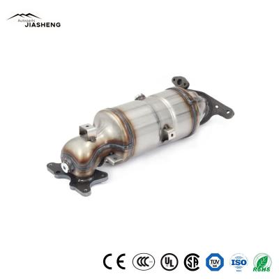 China Honda Civic 1.8L Euro 1 Catalyst Carrier Assembly Auto Catalytic Converter 409 Stainless Steel for sale