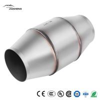 China 4 Inch Inlet Outlet Universal Catalytic Converter 409 Stainless Steel High Quality Exhaust Auto Catalytic Converter for sale