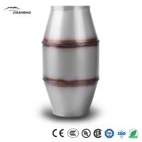 China 4 Inch Inlet Outlet Universal Catalytic Converter 409 Stainless Steel Auto Exhaust for Petrol Engines for sale