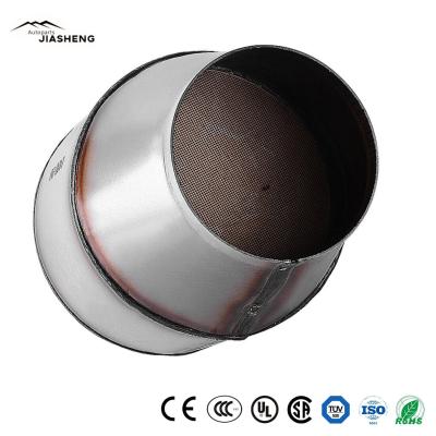 China 4 Inch Inlet Outlet Universal Catalytic Converter 409 Stainless Steel OEM Quality for Petrol Engines for sale