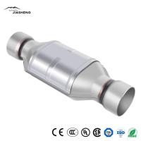 China 3 Inch Inlet Outlet Universal Direct Fit Catalytic Converter 409 Stainless Steel High Performance for sale