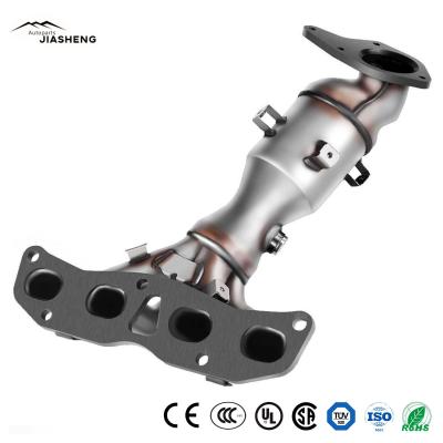 China Stainless Steel Catalytic Converter 409 High Flow Heat Shock Resistance for Nissan Altima 2.5L for sale