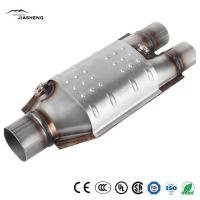 China Universal Oval Catalytic Converter 2 Inch 2.5 Inch 409 Stainless Steel for Automotive Exhaust System for sale