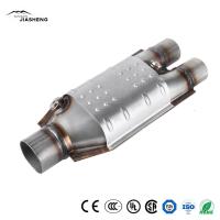 China Universal Oval Catalytic Converter 2 Inch 2.5 Inch 409 Stainless Steel for Automotive Exhaust System for sale
