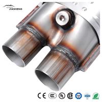 China Universal Oval Catalytic Converter 2 Inch 2.5 Inch Euro 1 Stainless Steel Auto Exhaust for sale