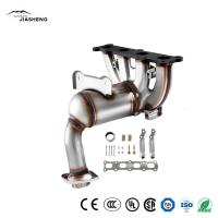China Jeep Compass Patriot 2.4L High Quality Exhaust Front Catalytic Converter 409 Stainless Steel for sale