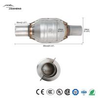China Universal 2 Inch Weld On Catalytic Converter 409 Stainless Steel Auto Exhaust Catalyst for Petrol Engines for sale