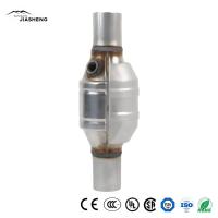China Universal 2 Inch Weld On Inlet Outlet Euro 1 Catalyst Carrier Assembly Auto Catalytic Converter 409 Stainless Steel for sale