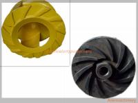 China High Chrome Material Slurry Pump Parts Pump Impeller Replacement ODM Acceptable for sale