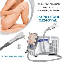 China Permanent Fiber Laser Hair Removal Machine , Commercial 808nm Diode Laser Machine for sale