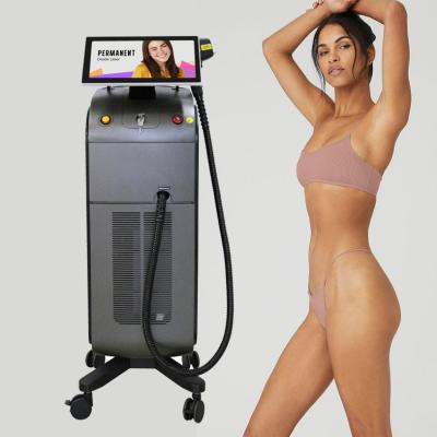 China 4 Wave Diode Laser less Hair Removal Machine 755nm 940nm 1064nm for sale