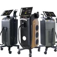 China Triple Wavelengths Diode Laser Hair Removal Machine For Commercial for sale