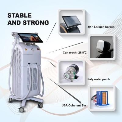 China Portable Diode Laser Hair Removal Device with Integrated Cooling System to Enhance Patient Comfort During Treatment for sale