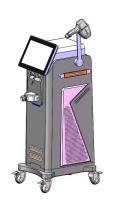 China Medical Grade Titanium Diode Laser Hair Removal Machine 4 Waves for sale