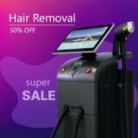 China Professional 808nm Diode Laser Hair Removal Beauty Machine With Training Manual for sale