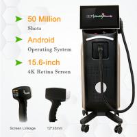 China 2023 Ice Platinum 808nm Diode Hair Removal Handle with Manual CD and Online Training for sale