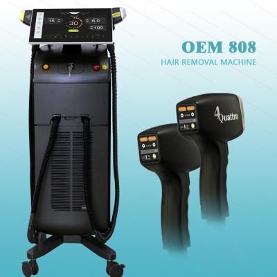 China 755 808 940 1064nm Diode Laser Ice Laser Hair Removal Machine for Long Lasting Results for sale