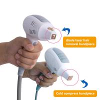 China Home Mini Portable Diode Laser Machine Stationary Style Depilation Machine for sale