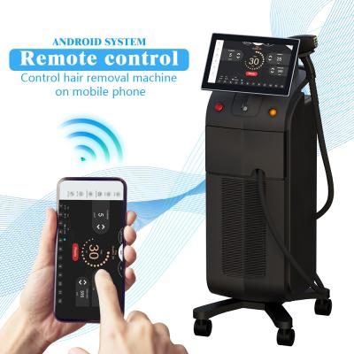 China High Power 1600W 2000W 2024 less Titanium Ice Laser Diode Hair Removal Machine with Triple Waves for sale