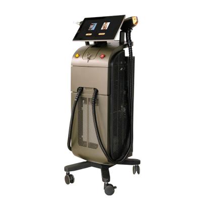 China XL Ice Titanium 808 810nm Diode Trio Laser Hair Removal Q Switch ND YAG Laser Tattoo Removal for sale