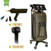 China 808nm Diode Laser Hair Removal Yag Tattoo Remover Machine for Depilation Facial Beauty Salon Equipment for sale