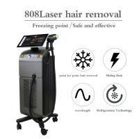 China 4cm2 Stationary Trio Laser Hair Removal Machine Diode 755nm 808nm 1064nm Wavelengths for sale