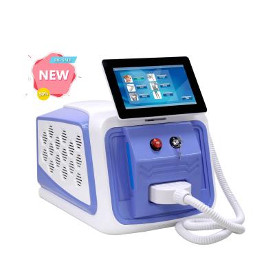 China Big Spot 4cm2 755 808 1064nm Ice Titanium Diode Trio Laser Hair Removal Beauty Machine for sale