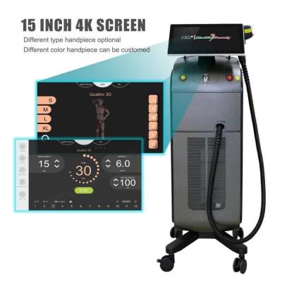 China 1600W Power Supply 808nm Diode Laser XL Hair Removal Epliator For Stationary Style for sale