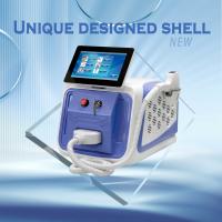 China Triple Wavelength Diode Laser Hair Removal Machine 1600W Stationary Style for sale