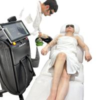 China Switchable Adjustable Spot Ice Titanium Laser Diode Hair Removal Machine for sale