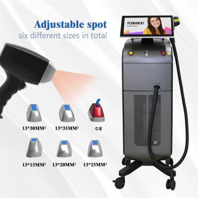 China 3D 810Nm Laser Hair Removal Machine With Customized Service And Spot Size 15*27mm for sale